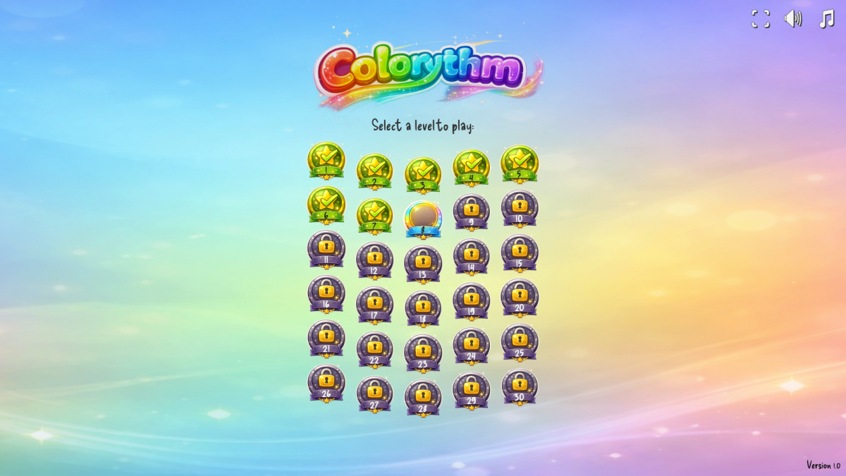 Colorythm - HTML5 Casual game by trezegames | CodeCanyon